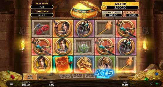 Lara Croft Temples and Tombs Slot Review (RTP 96.05%) - Play Free Demo