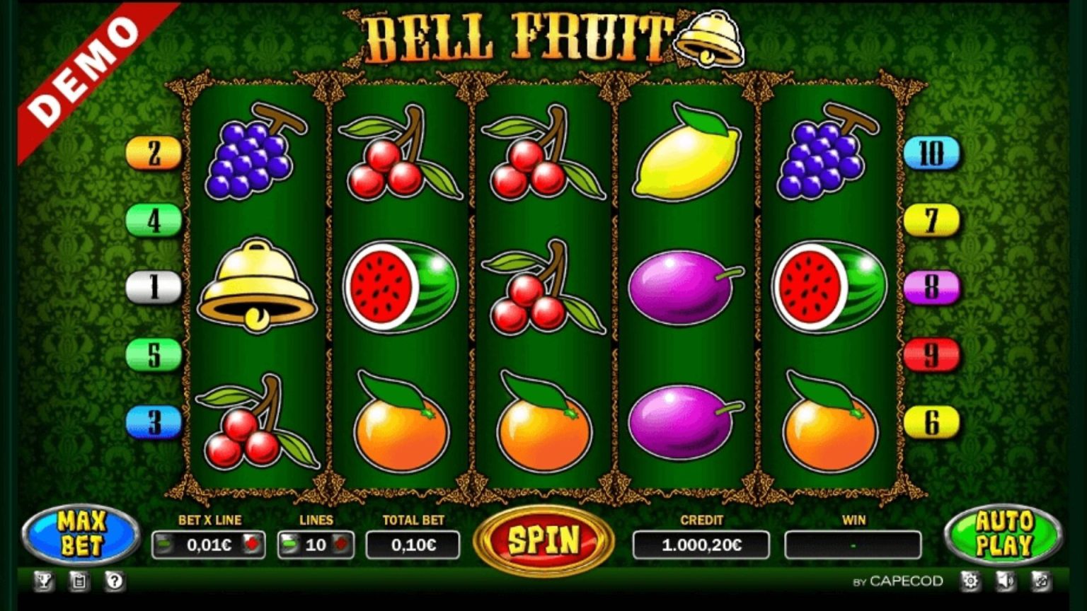 Bell Fruit Slot Review (RTP 98.06%) - Play Free Demo