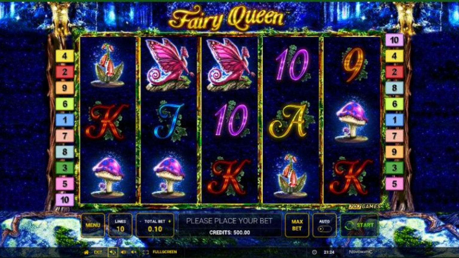 Play Fairy Queen for free | Ladylucks demo slots 2024